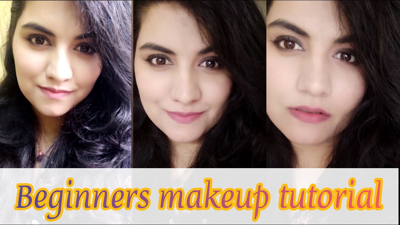 Beginners Makeup Tutorial !! STEP-BY-STEP !! - YouTube