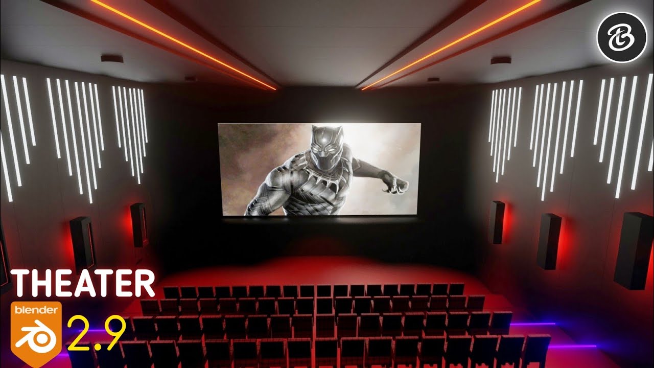 Theater Modelling in Blender 2.9_Timelapse | Theater in Blender 2.9🔥 ...