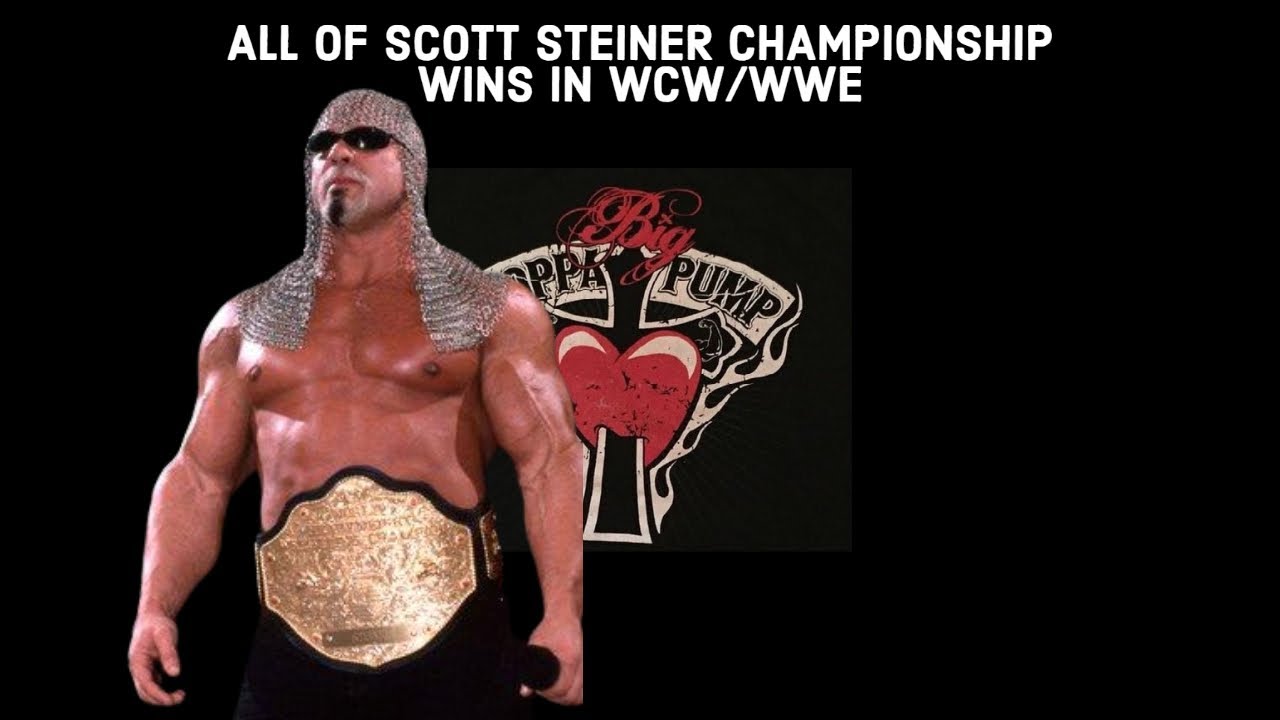 All Of Scott Steiner Championship wins in WCW/WWE - YouTube