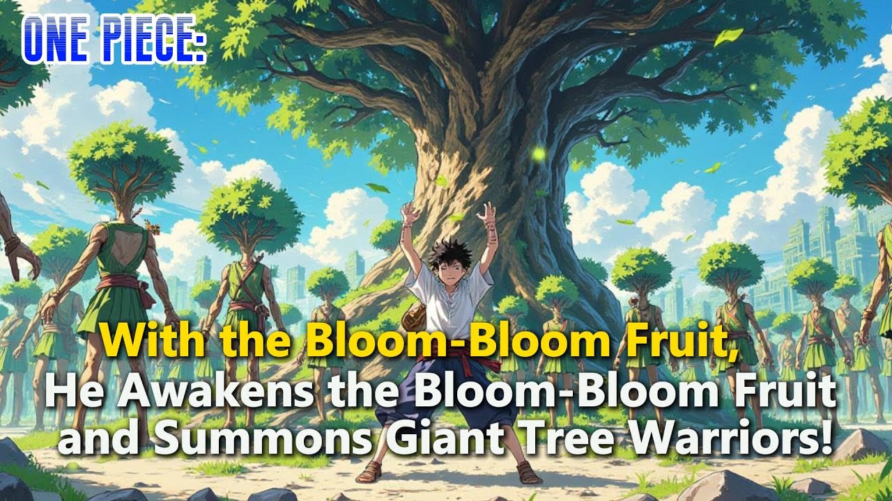 One Piece: Forest Dominion,He Awakens the Bloom-Bloom Fruit and Summons ...