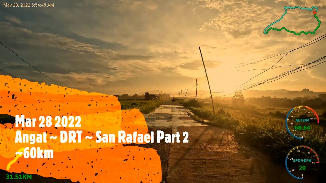 Angat ~ DRT ~ San Rafael Solo Bike Ride Part 2 - YouTube