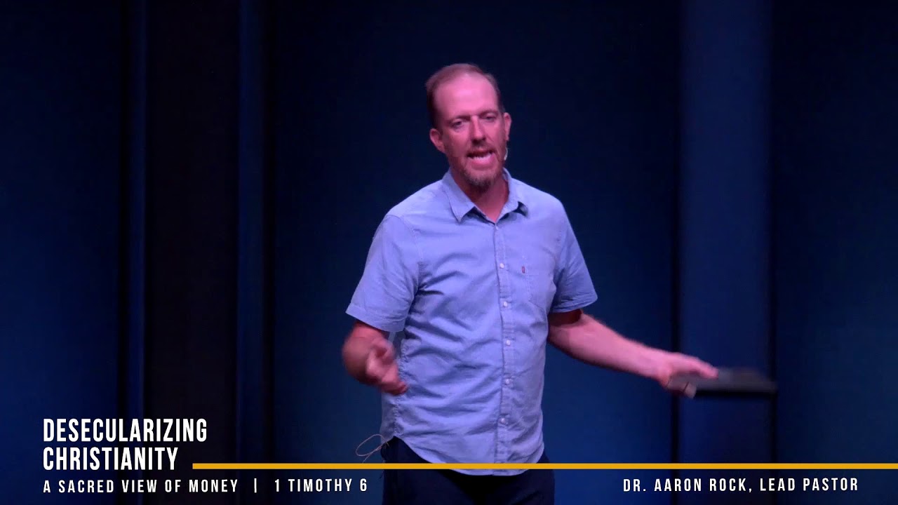 A Sacred View of Money | Dr. Aaron Rock - YouTube