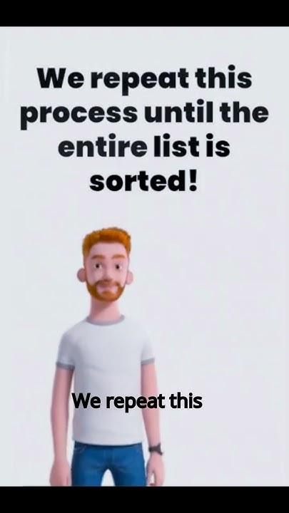 What Is Bubble Sort Explained In 50 Seconds Sortingalgorithms Learncoding