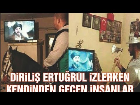 Diriliş Ertuğrulu İzlerken Kendisinden Geçenler 😀😀