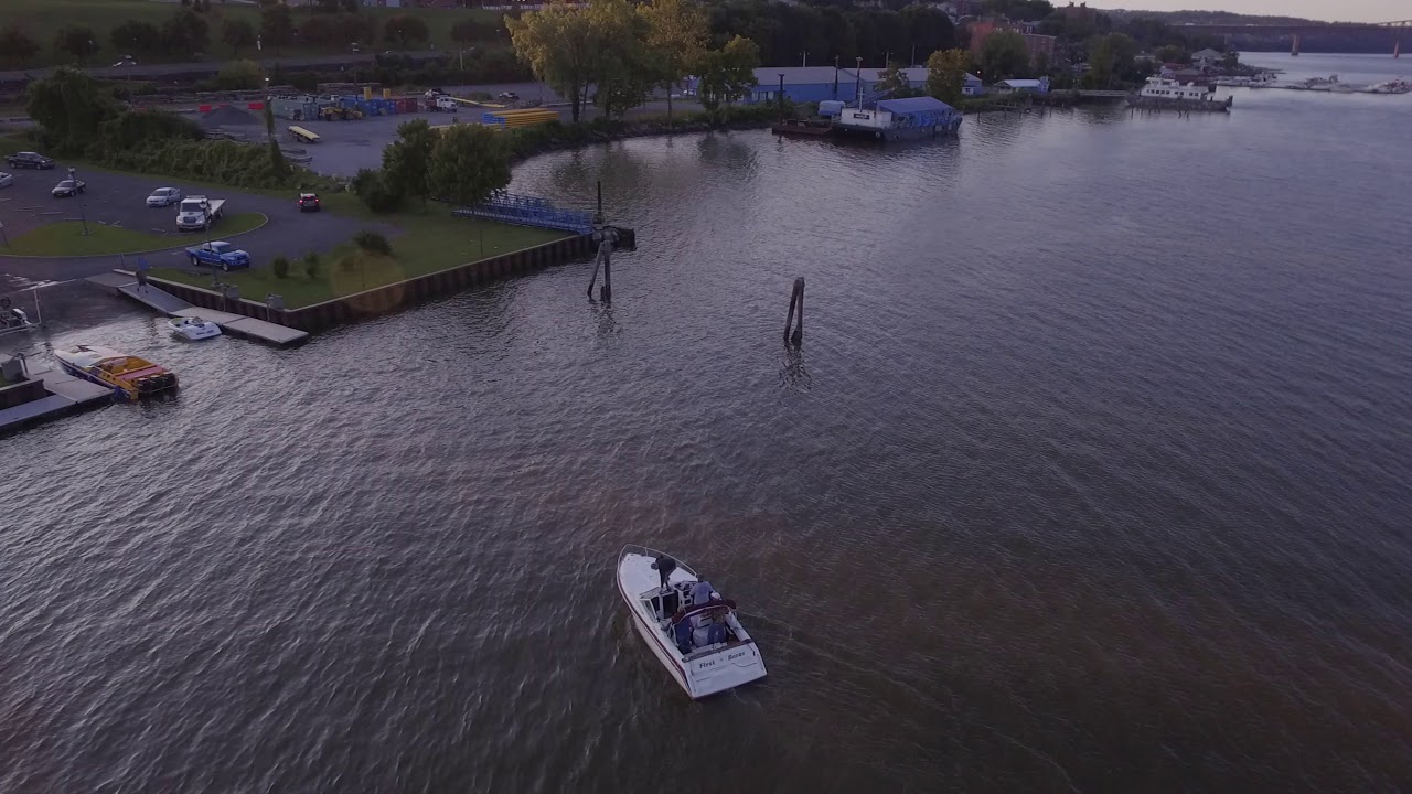 Newburgh waterfront drne - YouTube