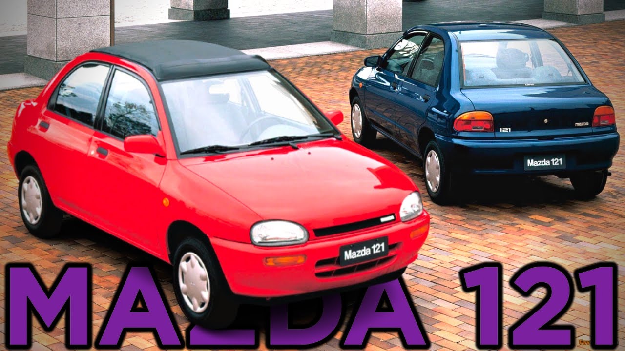 🇯🇵 MAZDA 121, le BIODESIGN à son PAROXYSME - NOSTALCAR - YouTube