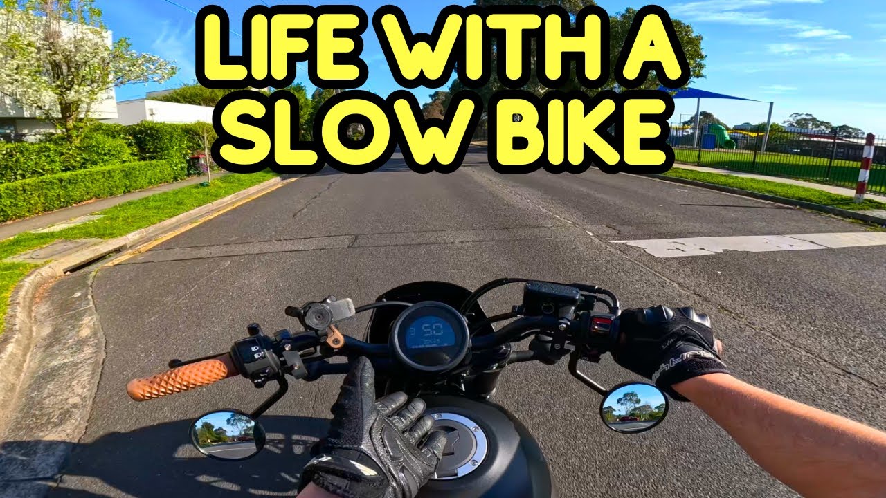What's It like Riding A Slow Bike All The Time? - YouTube