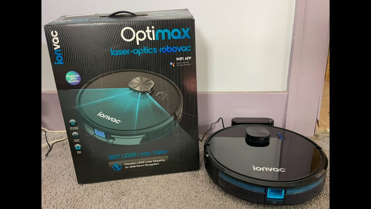 RedVizon Reviews: Optimax Laser- Optics Robovac ionvac with 360 LiDar ...