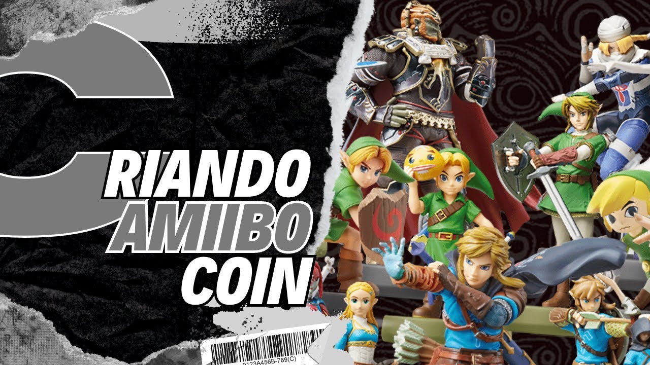 DIY AMIIBO | CRIANDO AMIIBO COINS - YouTube