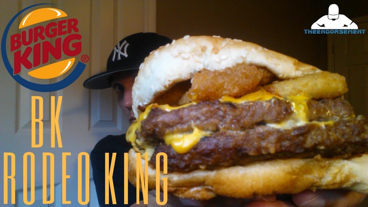 BURGER KING® RODEO KING™ REVIEW - YouTube