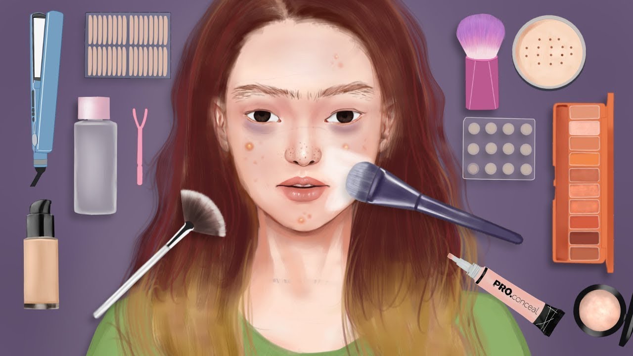 ASMR Makeup Tutorial with lulupang - YouTube