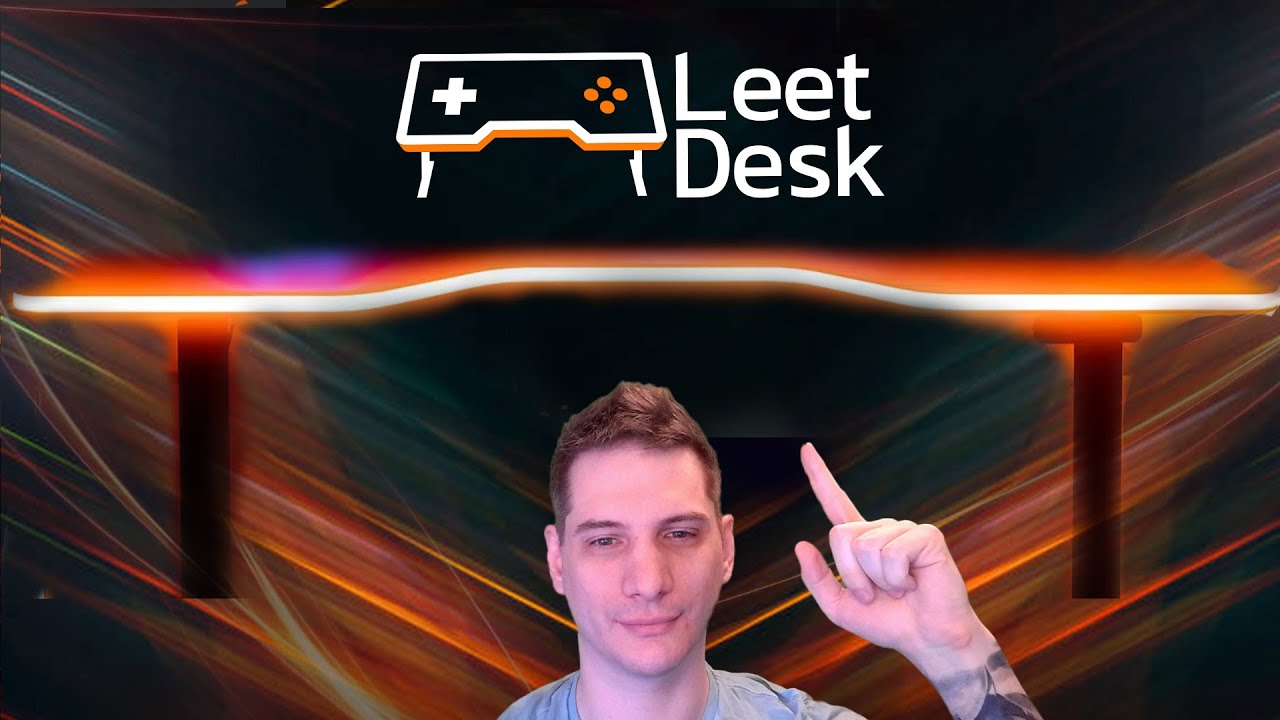 The BEST DESK In The World - LEETDESK - YouTube