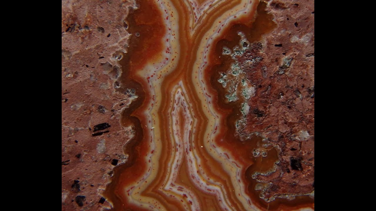 185695694386 AGATE in PORPHYRY - Poland, Lower Silesia, Nowy Kościół ...