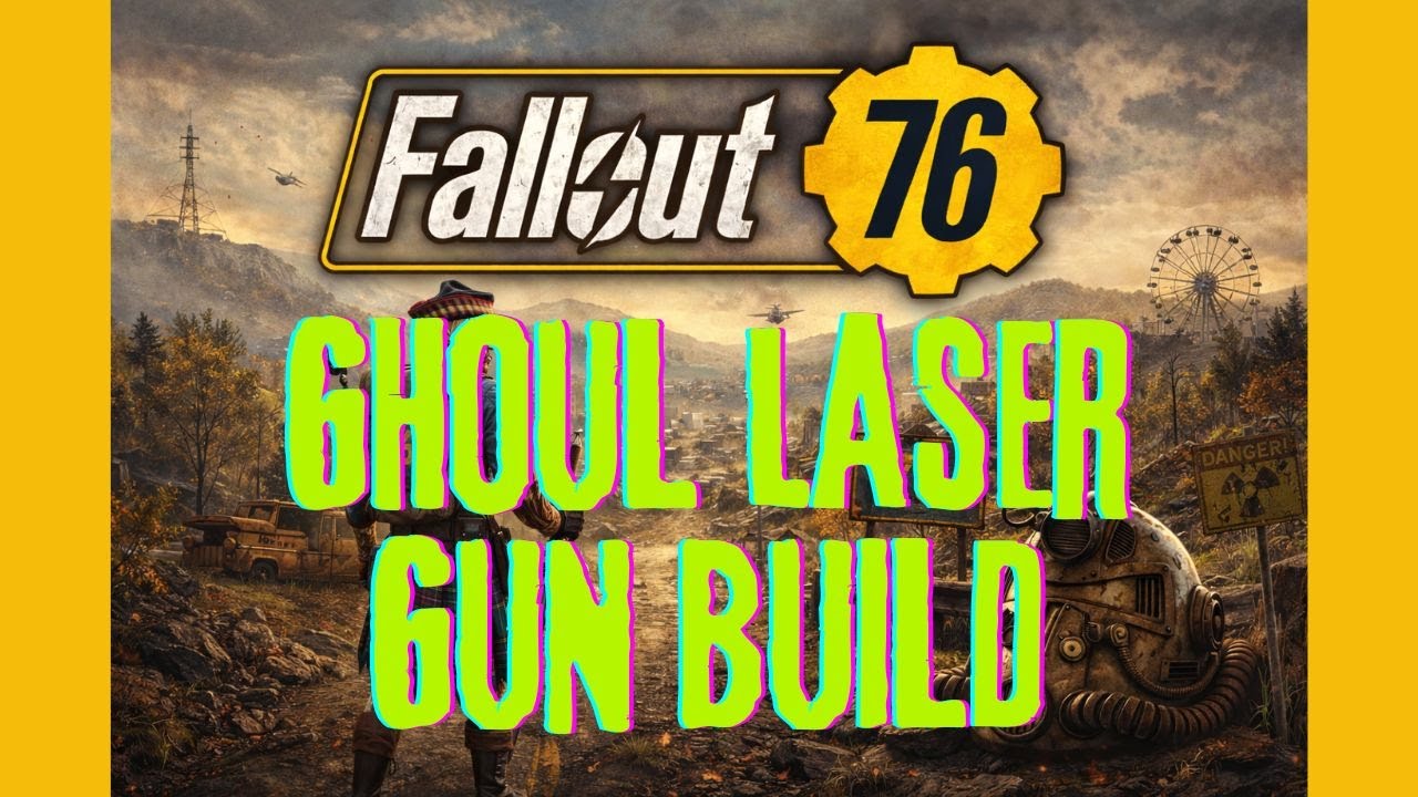 Fallout 76: Flexible Ghoul Laser Gun Build (Ultracite Laser/Plasma ...