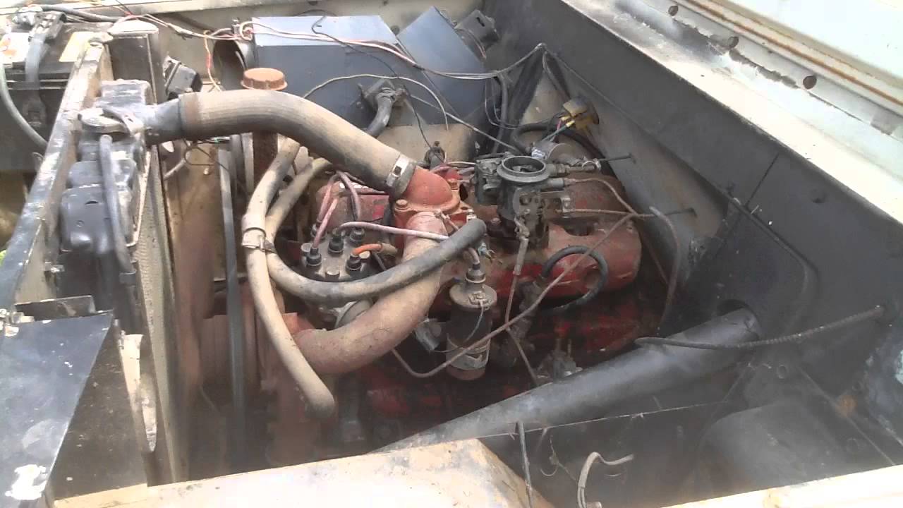 1965 Scout 152 start up, part two - YouTube