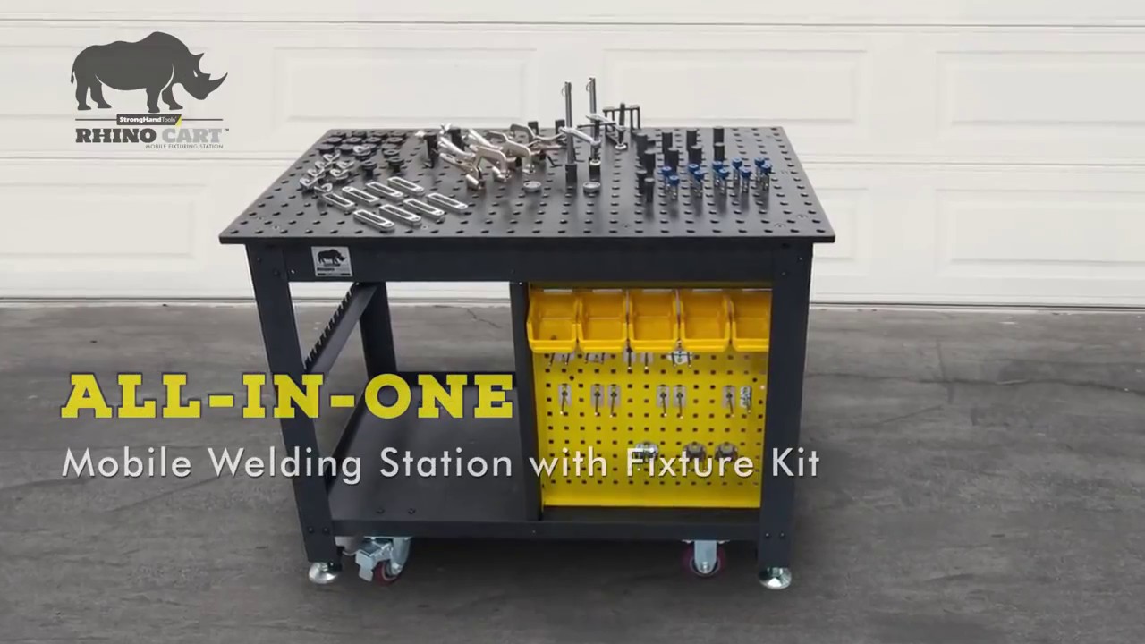 TDQ612075K1 Rhino Cart Mobile Fixturing Station - Hare & Forbes ...