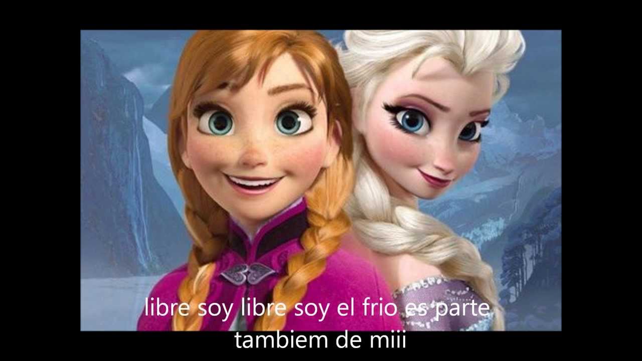 libre soy frozen (letra) - YouTube