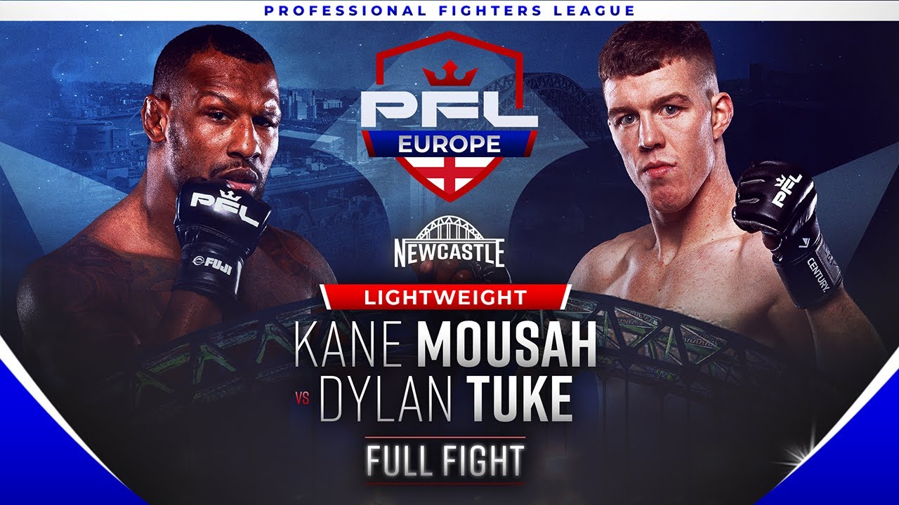 Kane Mousah vs Dylan Tuke | PFL Europe Newcastle | Showcase Fight - YouTube
