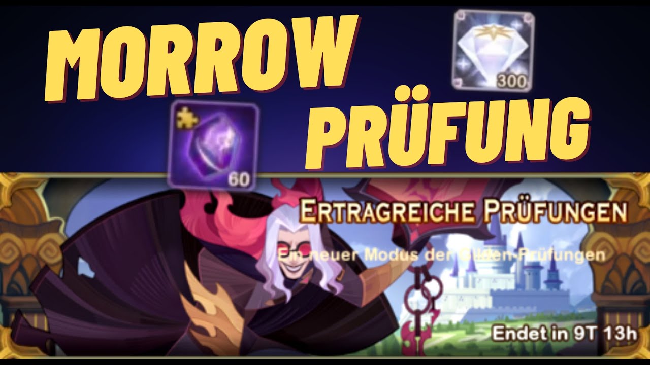 Afk Arena- MORROW (Prüfung) 100% Run - YouTube