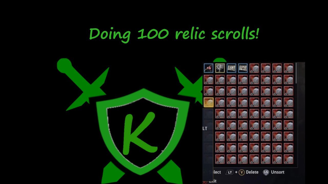 Is it worth it to do 100 Relic Scrolls? - YouTube