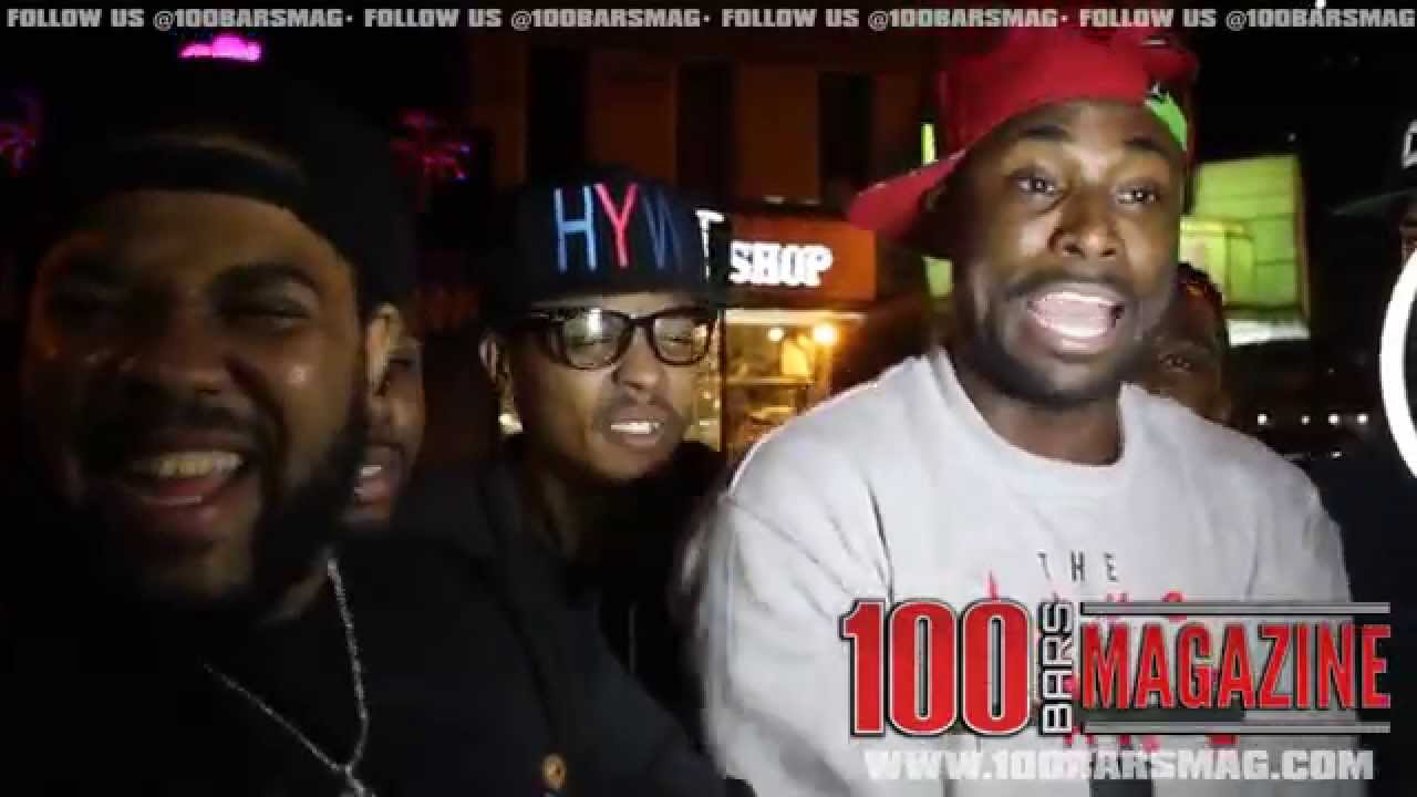 Charlie Clips, Show off, J Murda, T money Bagz spit bars outside Battle ...