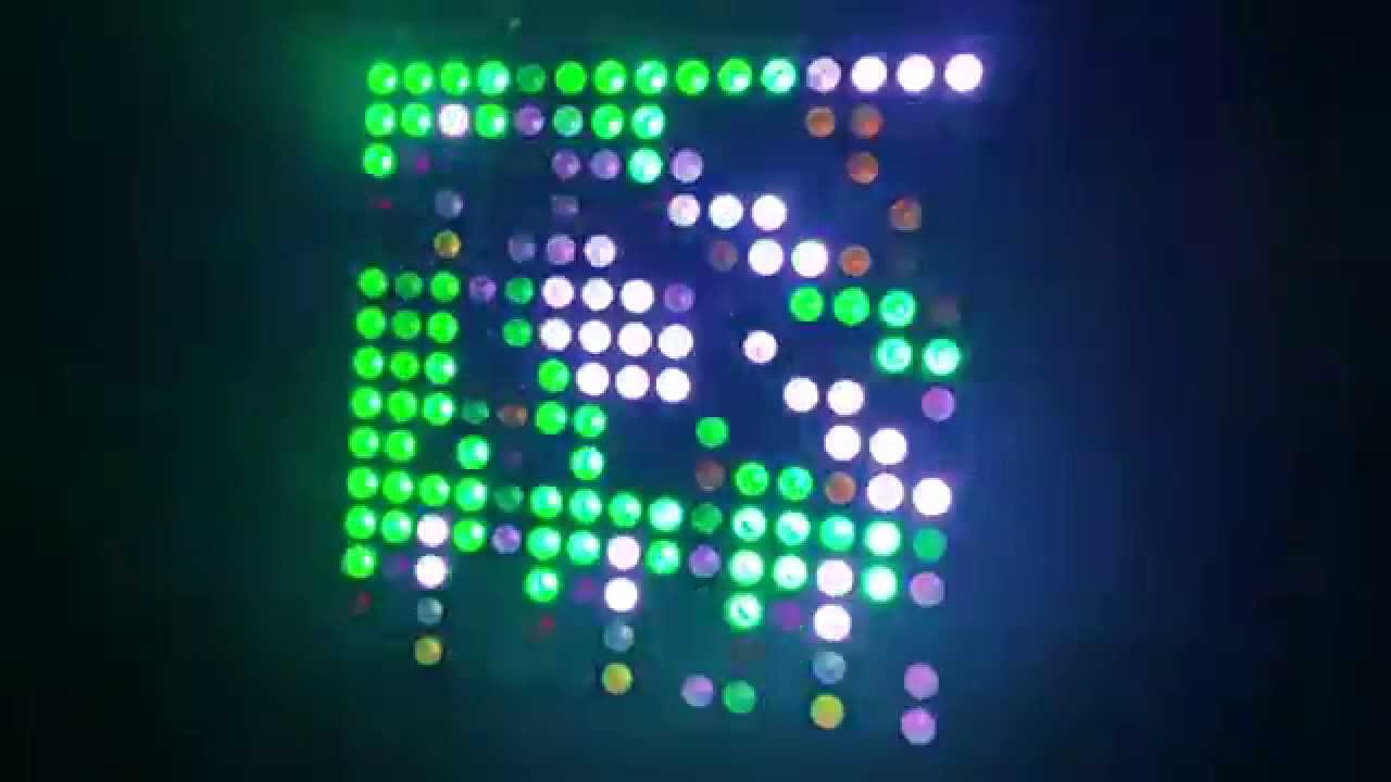 Led Matrix with Madrix - YouTube
