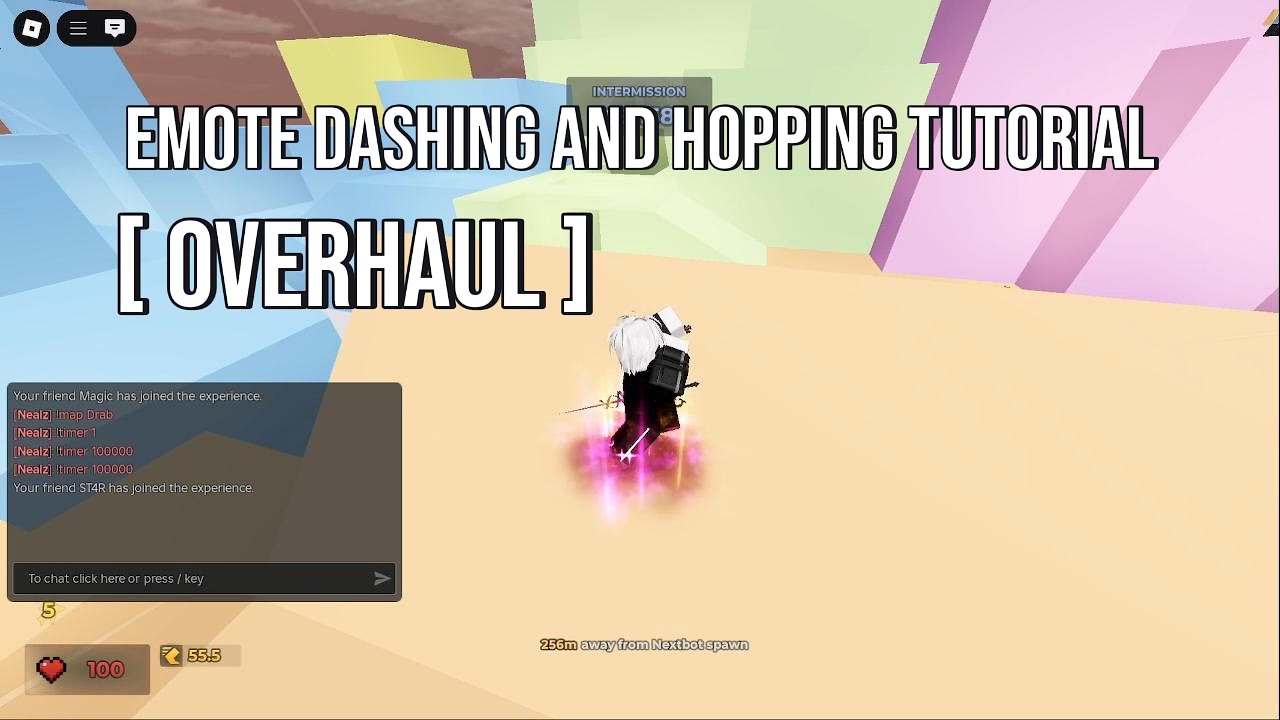 EMOTE DASH/HOP TUTORIAL (ROBLOX EVADE) - YouTube