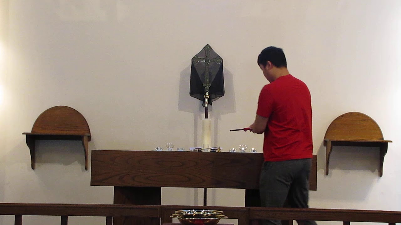Good Friday Service 2020 (Lighting Memorial Candles) - YouTube