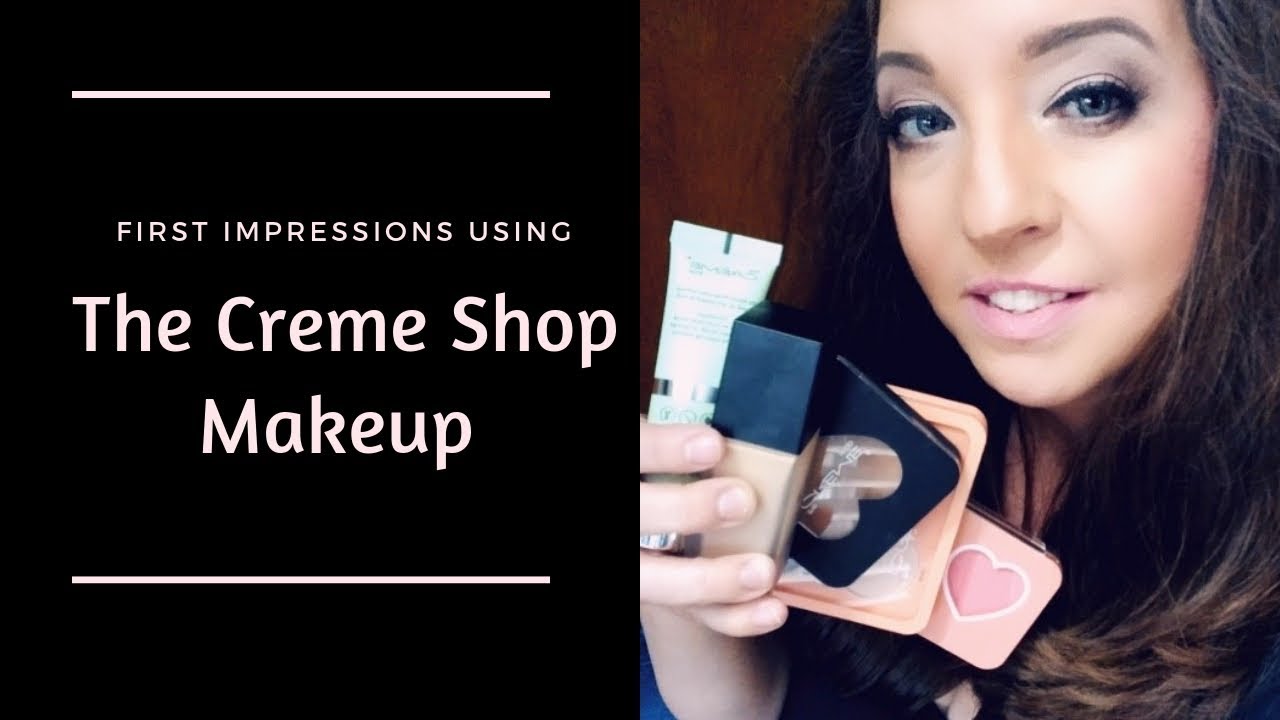 New Drugstore Brand: THE CRÈME SHOP - First Impressions! - YouTube
