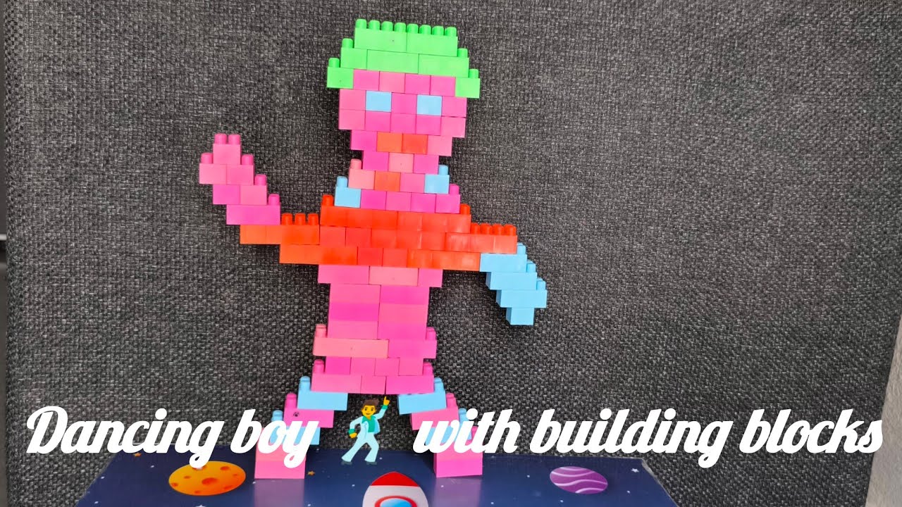 Dancing boy🕺 with building blocks | Buildingblocks|Blockgames ...