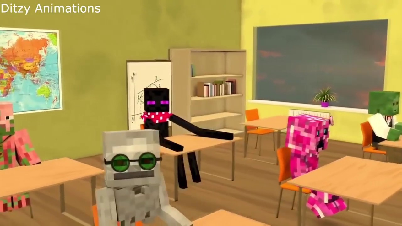 TOP 10 MINECRAFT ANIMATIONS pt 2 - YouTube