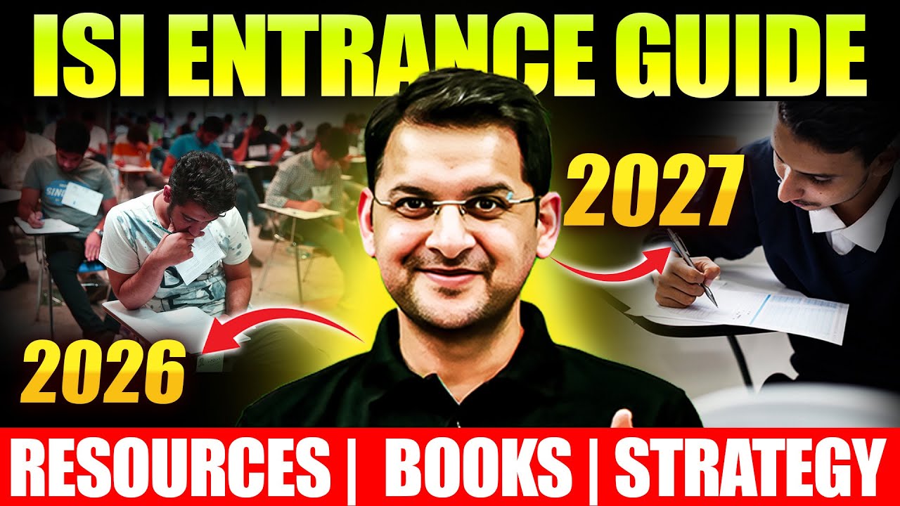 ISI Entrance Guide 2026 & 2027 📚 | Best Books, Resources & Strategy ...