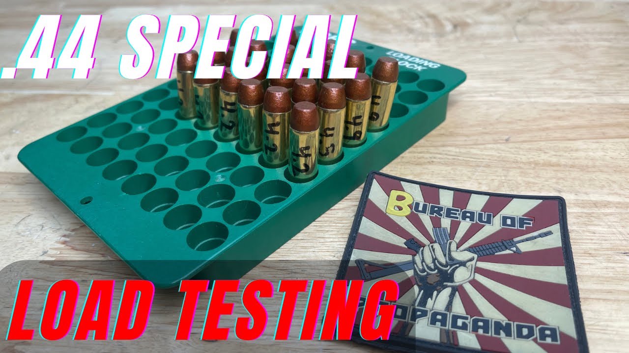 44 Special Load Testing #44special #revolver #loading - YouTube