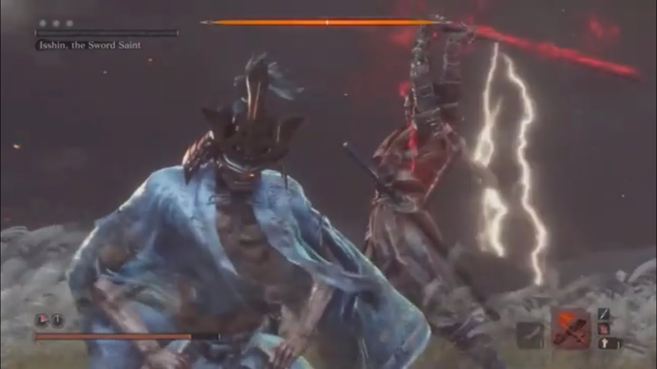 Sekiro Final Boss Isshin, The Sword Saint - YouTube