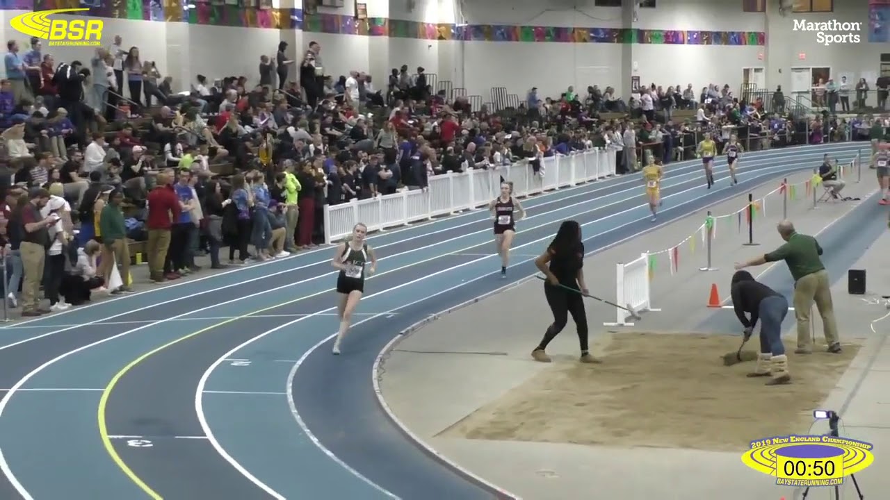 Girls 600m Run Section 1 New England Champs - YouTube