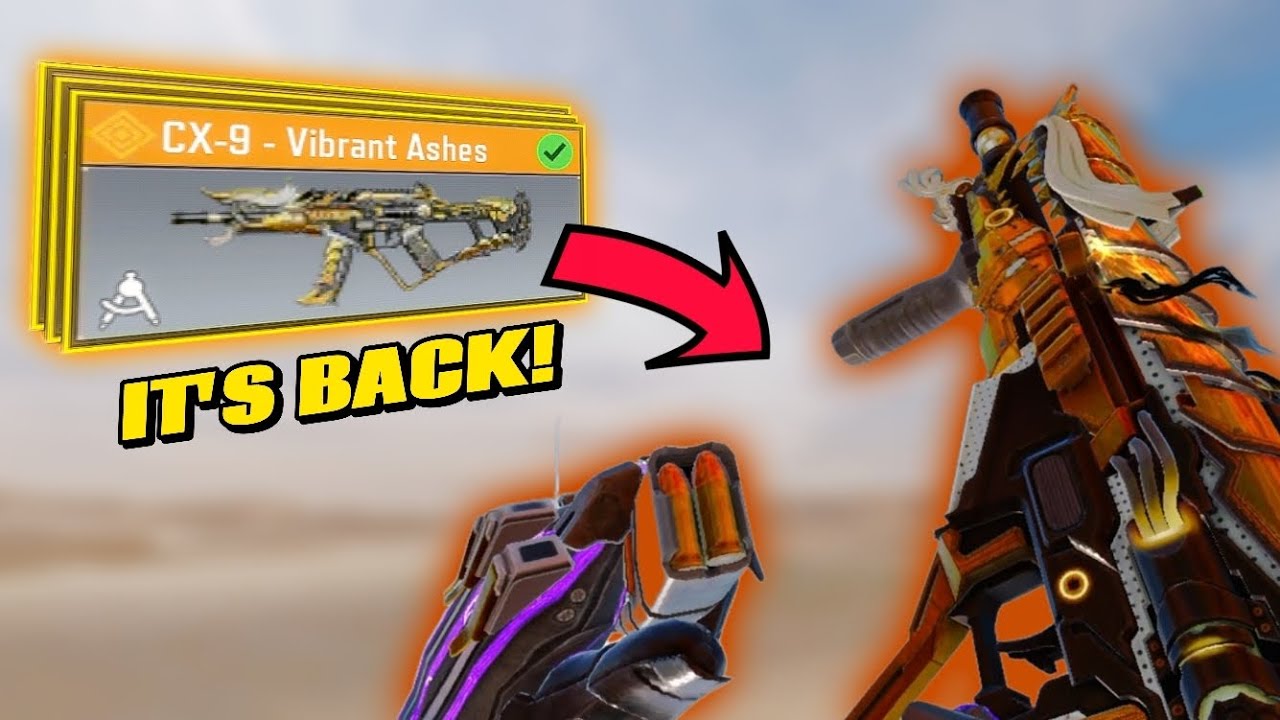 CX-9 Vibrant Ashes is back in CODM | Samurai Soul Armoury Series CODM ...