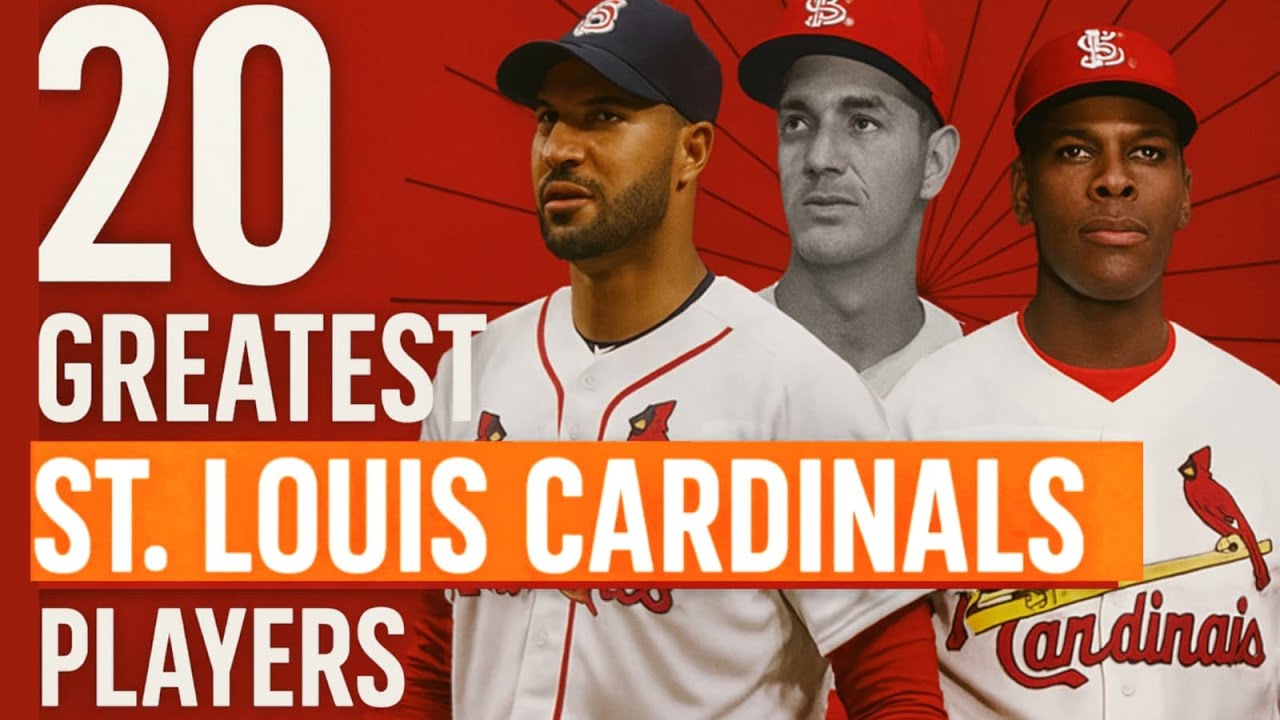 20 GREATEST St. Louis Cardinals Players of All Time - YouTube
