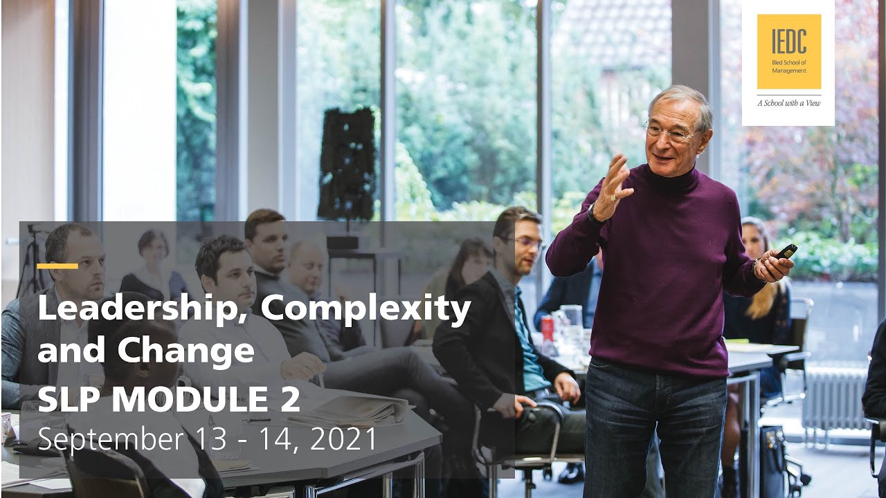 SLP M2 Leadership, Complexity and Change with Prof. Pierre Casse - YouTube