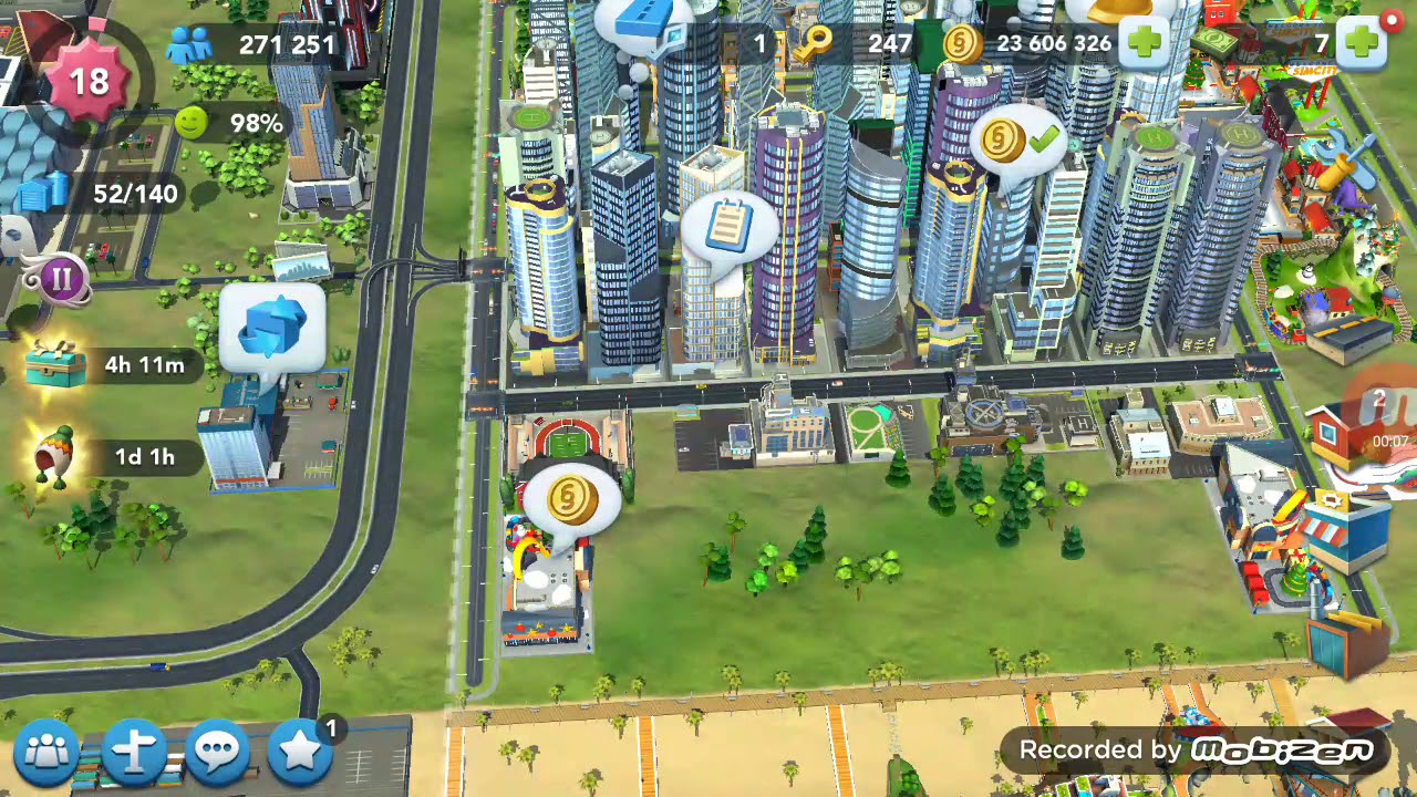 Simcity.. The park - YouTube