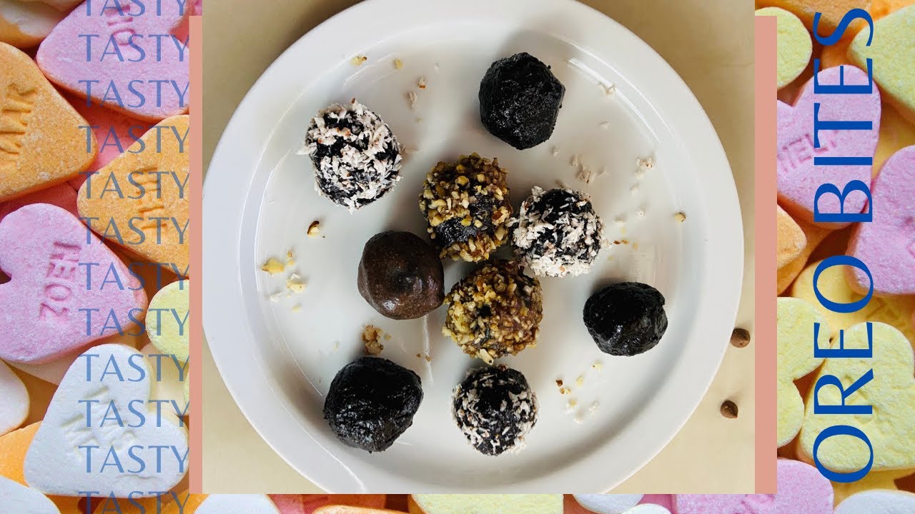 Oreo Bites| How to make Oreo Snack Bites| Tasty Treat| Oreo Vegan Snack ...
