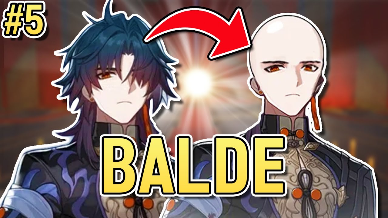 I made HSR Characters BALD in Penacony... | HSR Male Only EP5 - YouTube