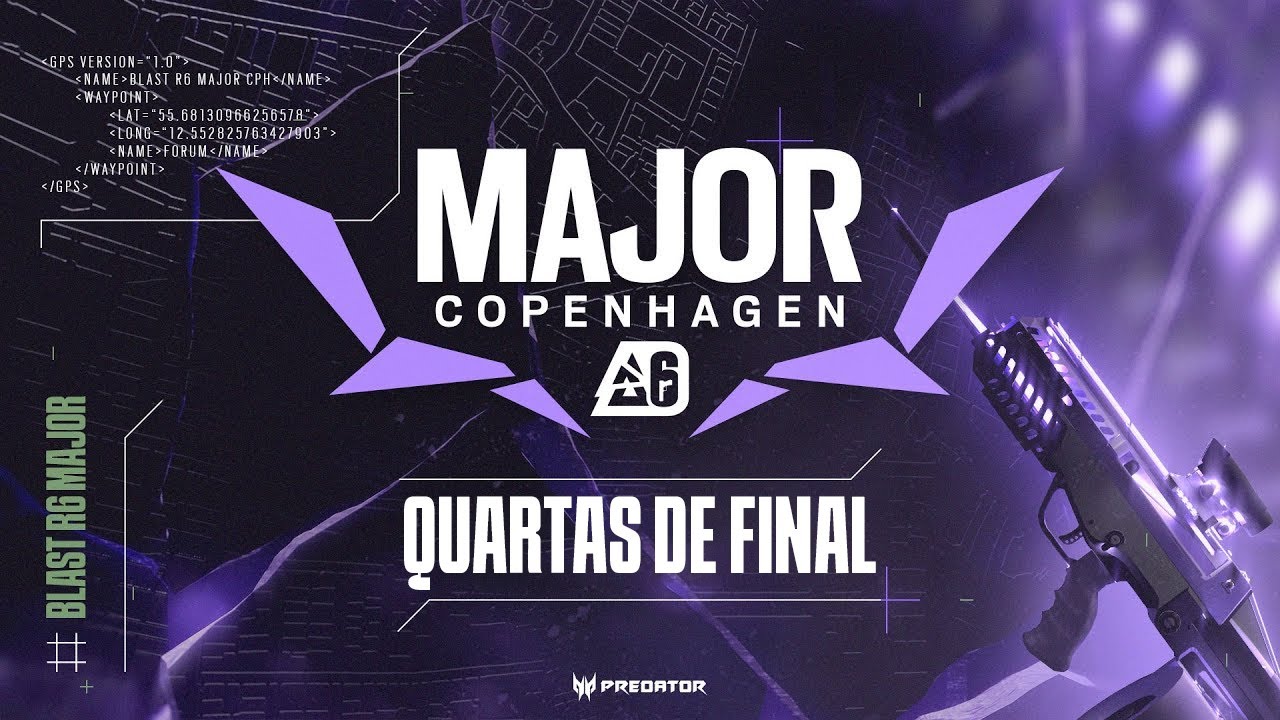 BLAST R6 MAJOR COPENHAGEN - QUARTAS DE FINAL - FINALS - YouTube