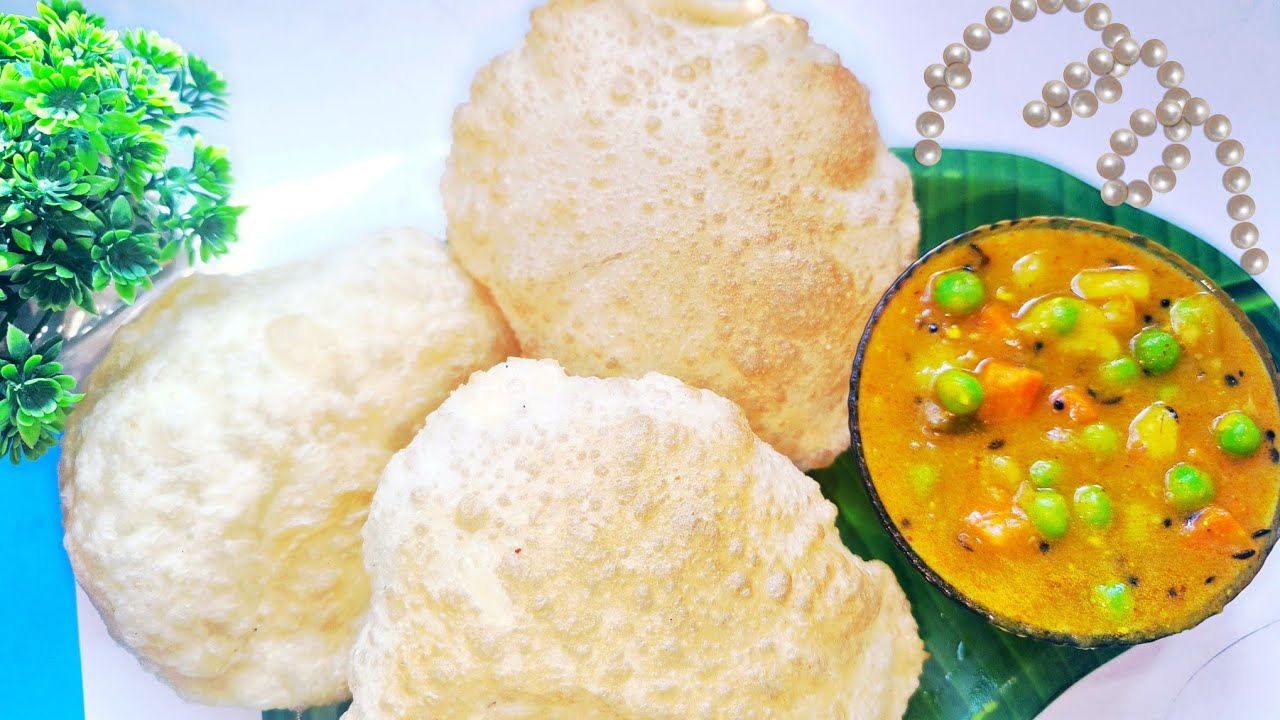 Authentic saag puri recipe | Hyderabadi breakfast saag puri recipe ...