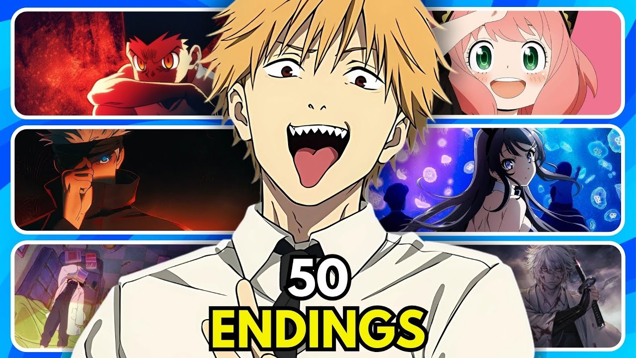 ANIME ENDING QUIZ🔥 - 50 Endings [VERY EASY - VERY HARD] - YouTube