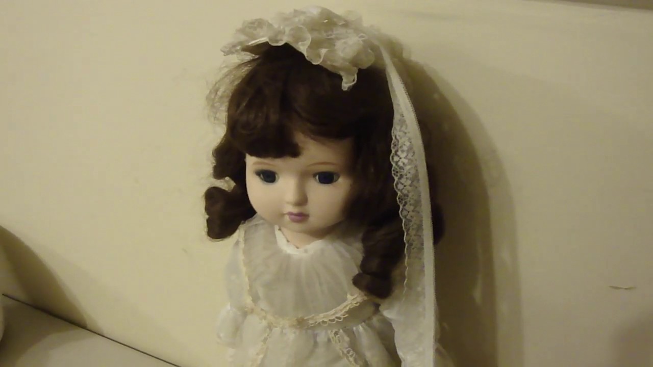 haunted bride doll from ebay winter - YouTube