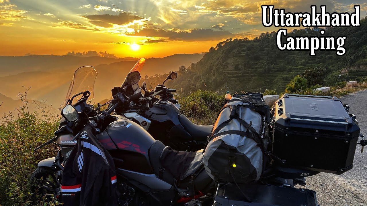 Uttarakhand Camping Ride Begins | Reached Mountain Camping Location EP ...