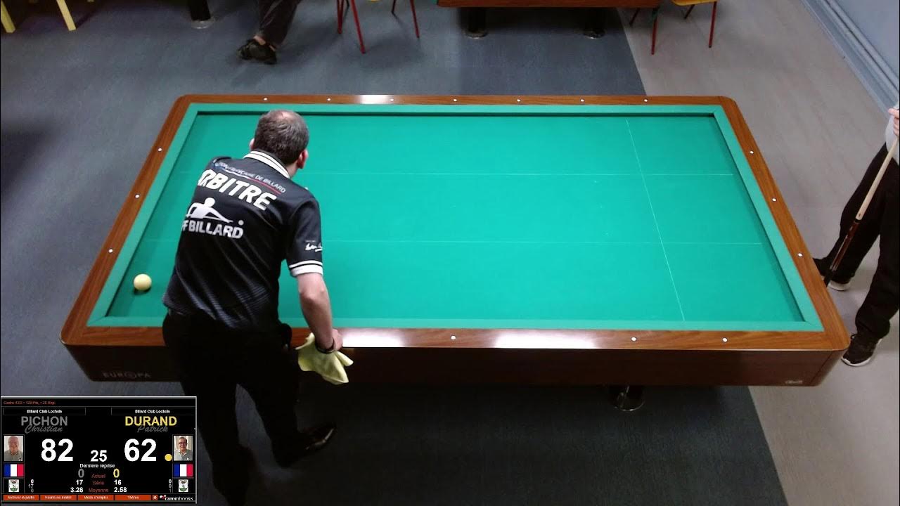 CSDB 37 - Finale du Cadre N3 : DURAND P. Vs PICHON C. - YouTube