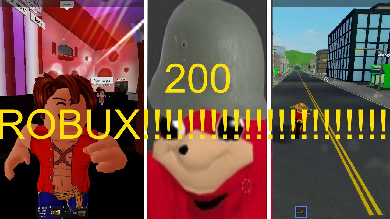 Bruker 200 Robux i Roblox - YouTube