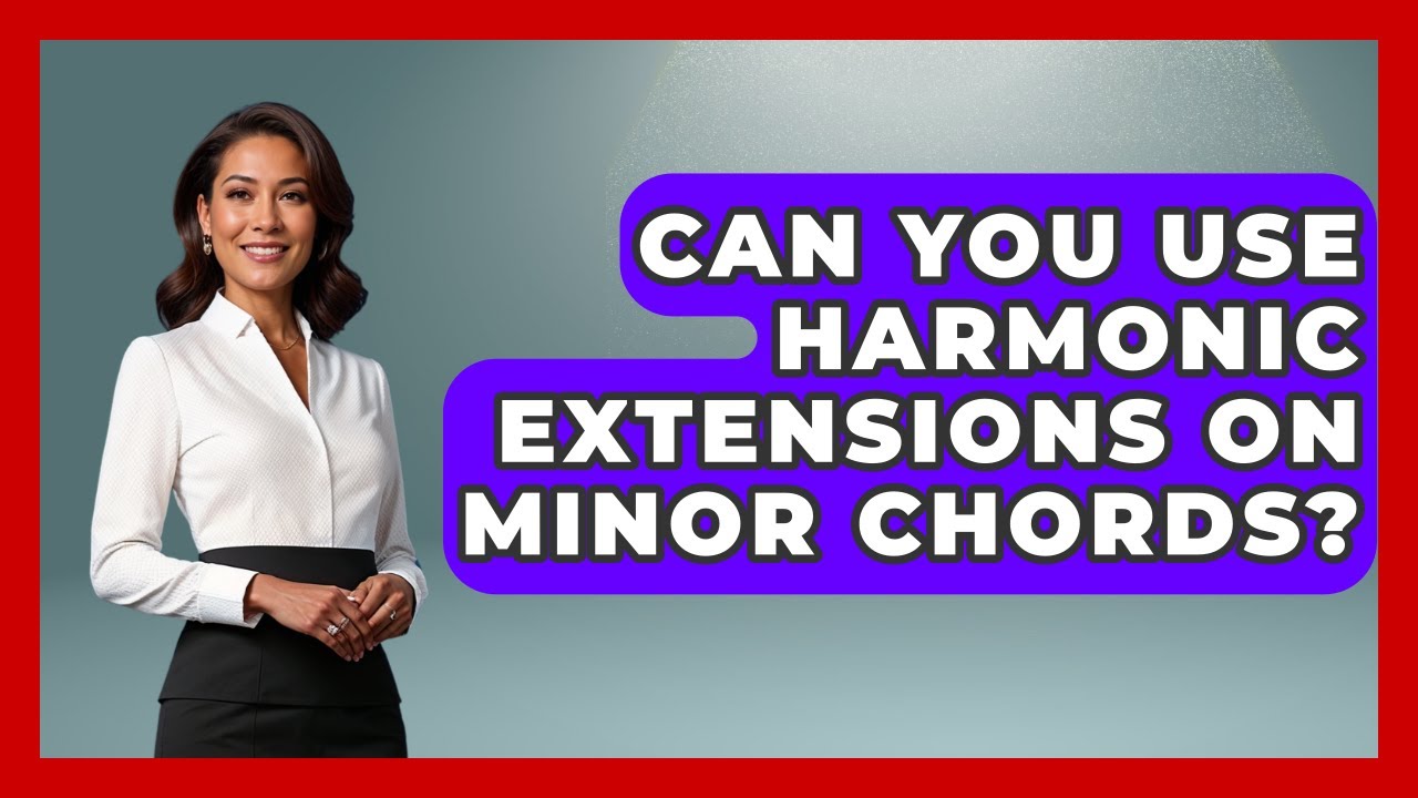 Can You Use Harmonic Extensions On Minor Chords? - Jazz Music Legends ...
