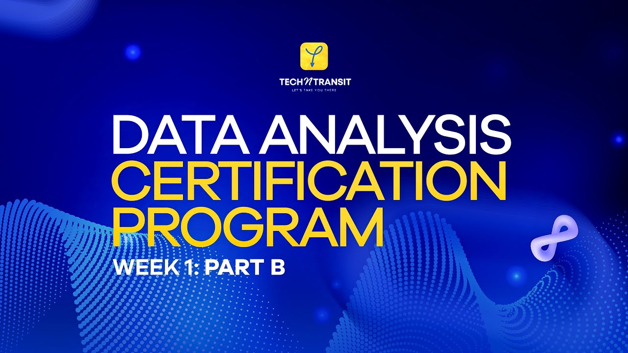 Data Analysis - Microsoft Excel B - YouTube